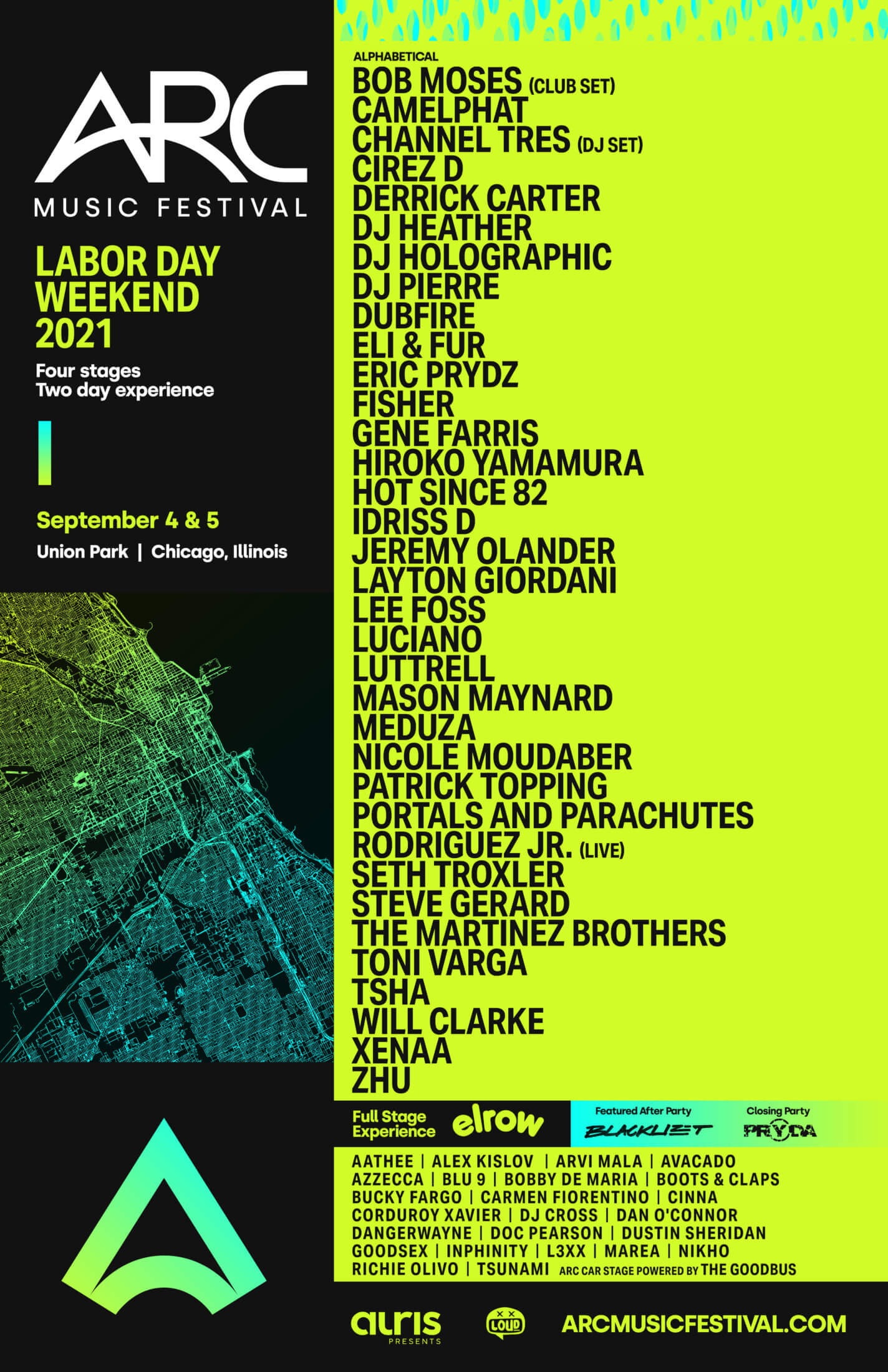 2021 Lineup | ARC Music Festival