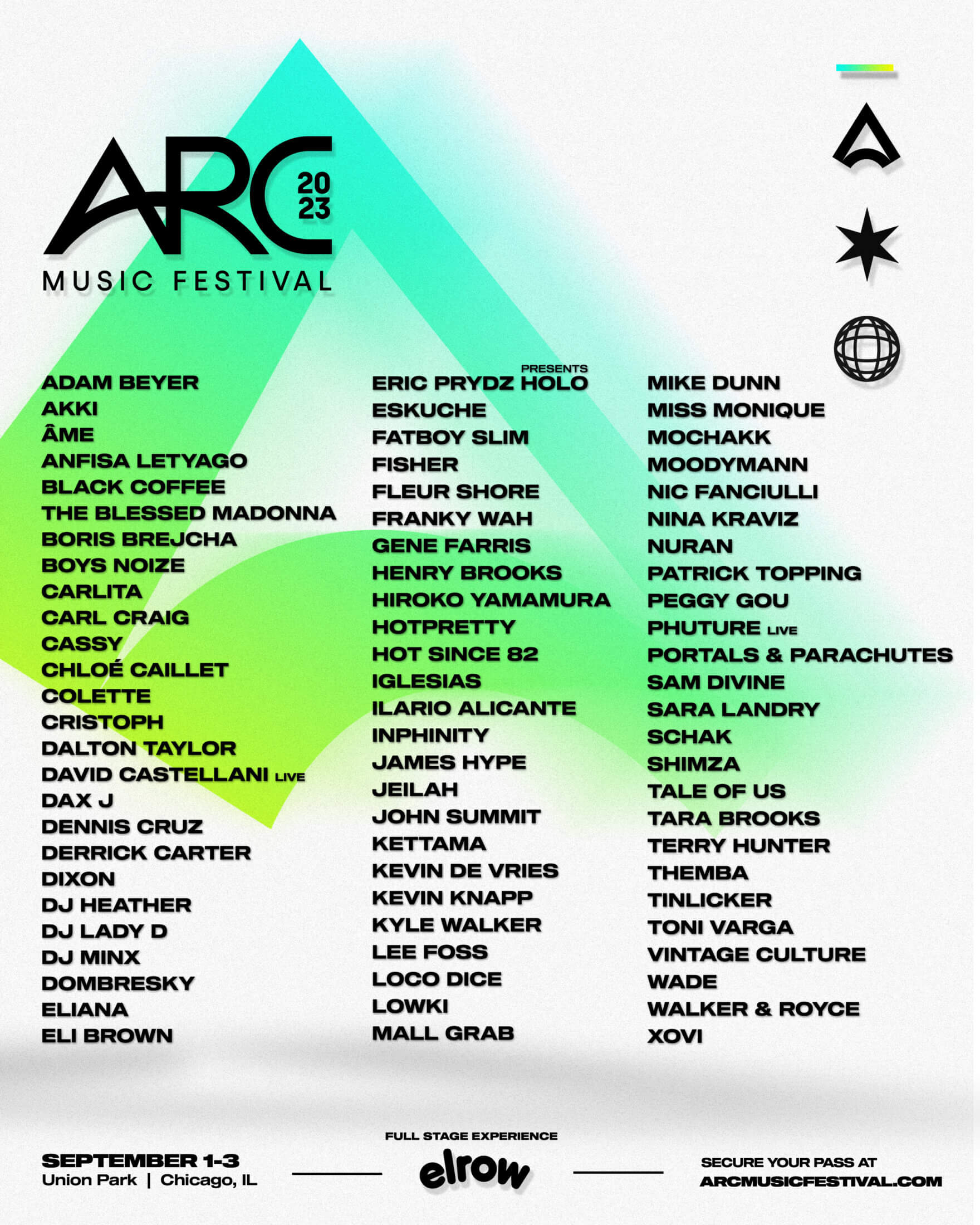 2023 Lineup | ARC Music Festival